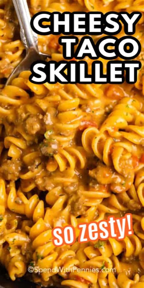 Cheesy Taco Skillet Artofit