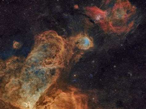 NGC 3324 – Through Light and Time