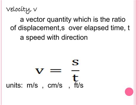 7 Rectilinear Motion Pptx