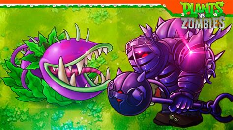 😈 МЕГА ЗУБАСТИК ЧОМПЕР ЭТО ИМБА ПРОТИВ ГАРГАНТЮА ФЬЮЖН МОД ПВЗ 2 2 😈 Plants Vs Zombies Fusion