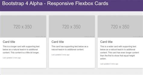 Bootstrap Flexbox Code Examples OnAirCode