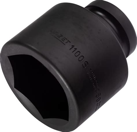 Hazet 1 Square Hollow Impact Socket Outside Hexagon Profile 60mm 1100s