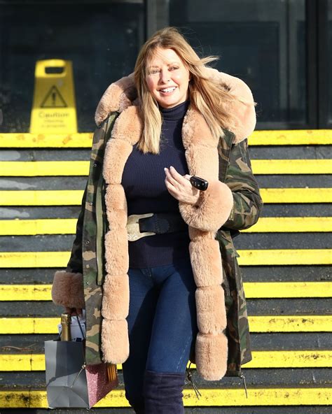 Carol Vorderman Winter Street Style 12242019 • Celebmafia