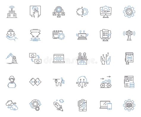 Decision Making Line Icons Collection Choice Judgment Resolve