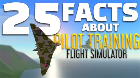 25 Facts About Pilot Training Flight Simulator Ptfs Youtube