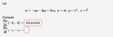 Solved Let W Xy Yz Xz X St Y Est Z T Compute Chegg