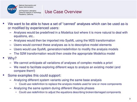 Sysml Modelica A Redefinition And Modification Use Case Ppt Download