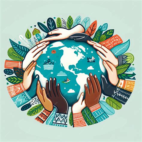 World Environment Day Concept Earth Day Eco Friendly Concept Earth Day