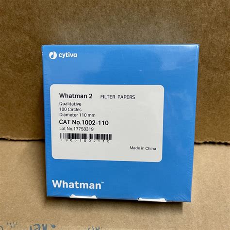 Filter Paper No 2 110mm Whatman Earth Chemelab