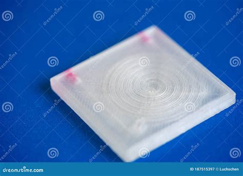 Lab On Chip Microfluidic Device Stock Image Image Of Genetics Plate