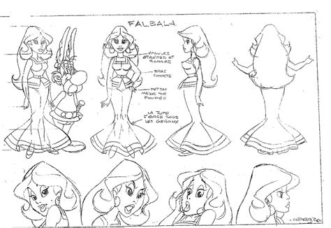 Tales From Weirdland Asterix And Obelix Model Sheets