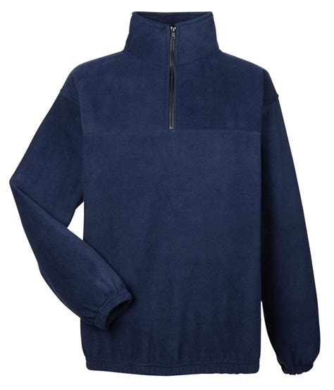Custom Ultraclub Unisex Iceberg Fleece 1 4 Zip Pullover Mens