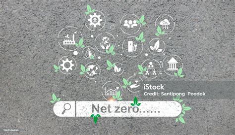 Co2 Netzero 배출 개념 탄소 중립 및 Net Zero를 검색하고 다양한 아이콘이 나옵니다 0에 대한 스톡 사진 및 기타 이미지 Istock