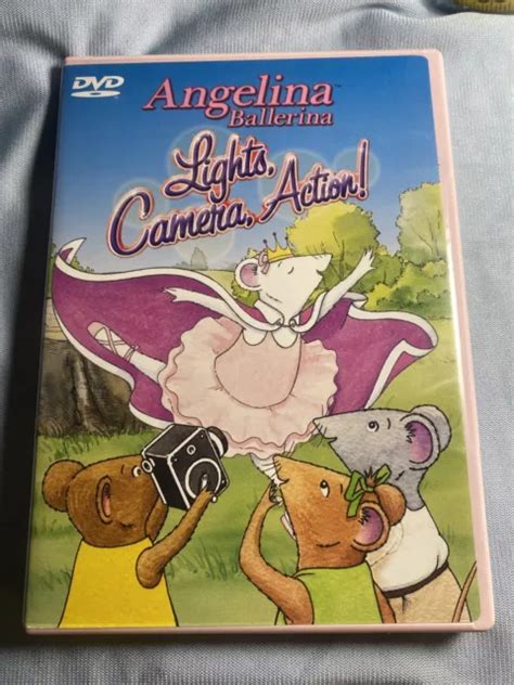 Angelina Ballerina Lights Camera Action Dvd 1499 Picclick Ca