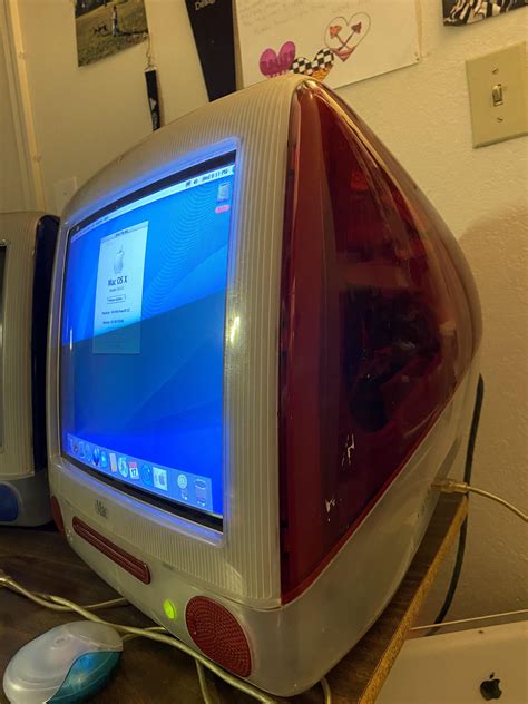 Today My Imac G3 Ruby 400mhz Arrived In The Mail Soooooo Happy That It