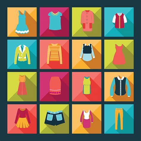 Vêtement Pour Femmes Vectoriels Et Illustrations Libres De Droits Istock