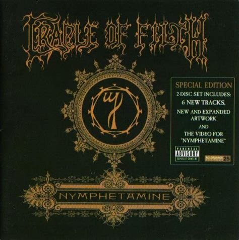 Cradle Of Filth Nymphetamine Special Edition 2cd 2005