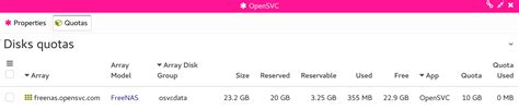 Application Code Tabs — Opensvc 21 Documentation