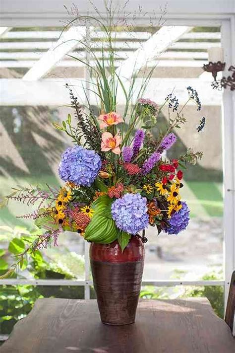 Hydrangea Arrangements For Weddings Summer Bouquets Hydrangea Flower