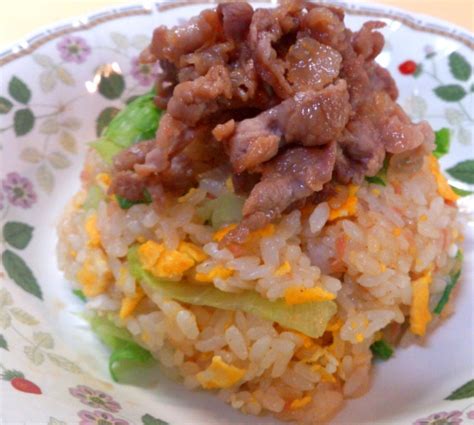 簡単！激ウマ！焼肉レタスチャーハン By ナウちゃん 【クックパッド】 簡単おいしいみんなのレシピが395万品