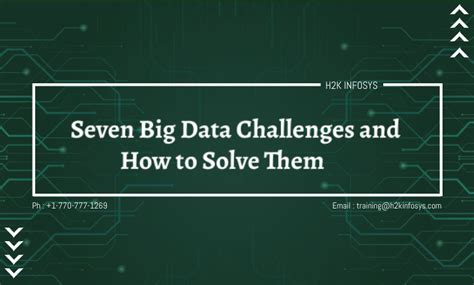 Seven Big Data Challenges And How To Solve Them