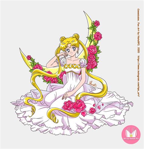 美少女戦士セーラームーン Princess Serenity Natalipoartのイラスト Pixiv セーラームーンの漫画
