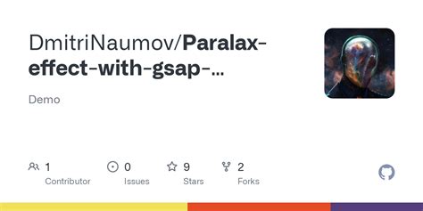 Github Dmitrinaumovparalax Effect With Gsap Scrolltrigger Demo