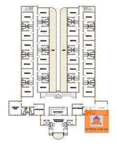 5 Astounding Hotel Building Floor Plan Designs