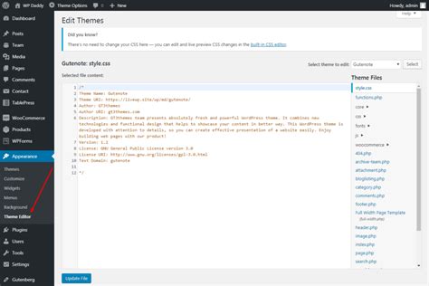 How To Restrict Editing Your Theme And Plugins Wp Daddy