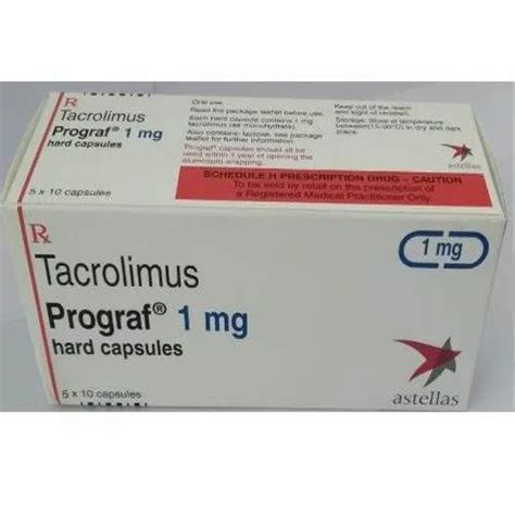 Tacrolimus Prograf Hard Capsules Astellas Prescription At ₹ 1985 Box