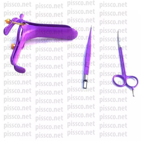 Electro Surgical Gynecology Speculum Set Reusable With Bipolar Forceps