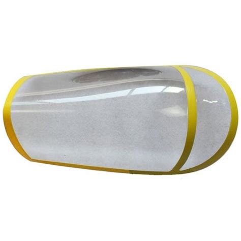 Dynam Pitts Canopy Yellow Radial Engine Cover