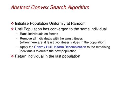 ieee cec 2013 tutorial on geometry of evolutionary algorithms