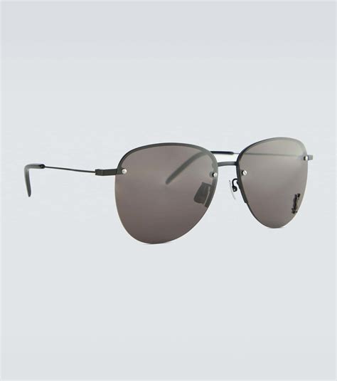 Saint Laurent Round Frame Sunglasses Saint Laurent