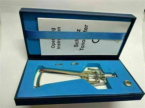 Schiotz Tonometer Precision Eye Measuring Intra Ocular Pressure
