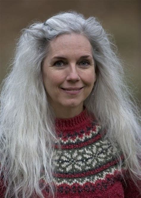 Manolo For The Beauty Hair Long Silver Hair Silver Hair Long Gray