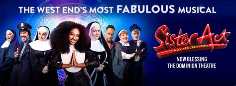 Sister Act Tickets London Theatre Tickets Group Line