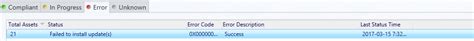 Sccm Failed Successfully Rsccm