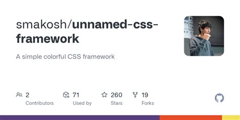 Github Smakoshunnamed Css Framework A Simple Colorful Css Framework