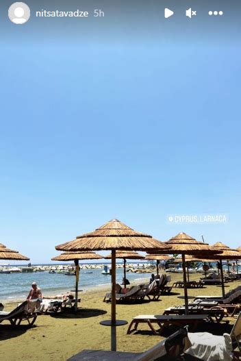 ნიცა თავაძე კვიპროსიდან ფოტოს აქვეყნებს