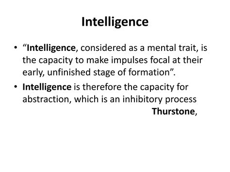 Thurstons Seven Factors Theory Pptx