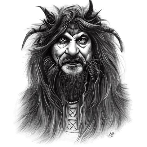 Crazy Wizard Graphic · Creative Fabrica