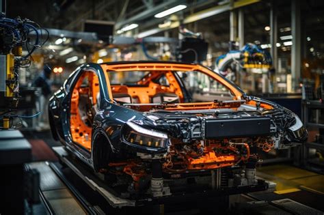 Premium Photo Humanrobot Collaboration In Auto Manufacturing