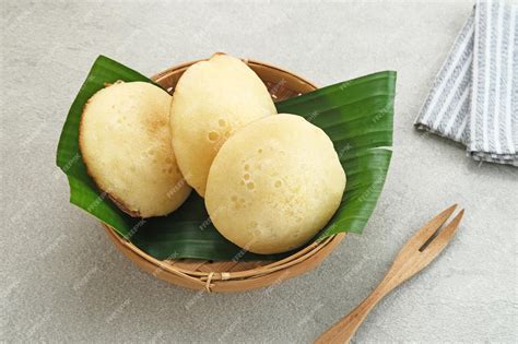 Premium Photo Kue Apem Is Indonesian Traditional Snack Made From Rice