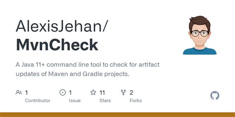 GitHub AlexisJehan MvnCheck A Java Command Line Tool To Check For Artifact Updates Of