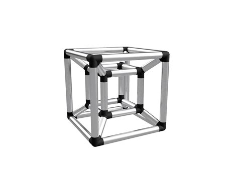 Free Stl File Tesseract Hypercube Tesseract 🎨・design To Download