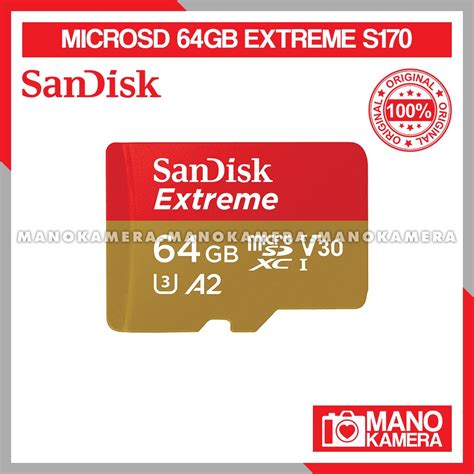 Jual MicroSD GB Sandisk EXTREME MBps Class UHS I Micro Sd Shopee Indonesia