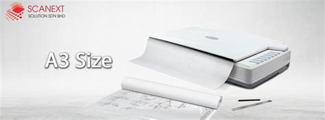 A3 Size Document Scanner Mesin Pengimbas Dokumen Saiz A3