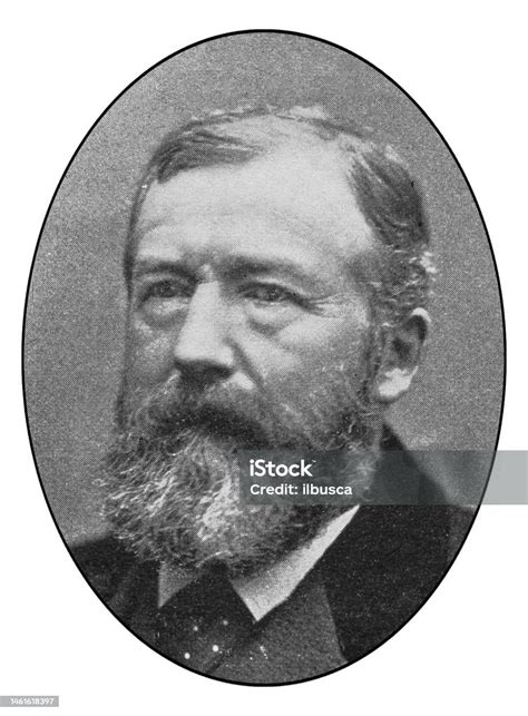 Portrait Of Notable New Yorkers Philip Bissinger Stock Illustration