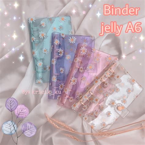 Jual Binder Budgeting Binder Keuangan A6 Binder Daisy A6